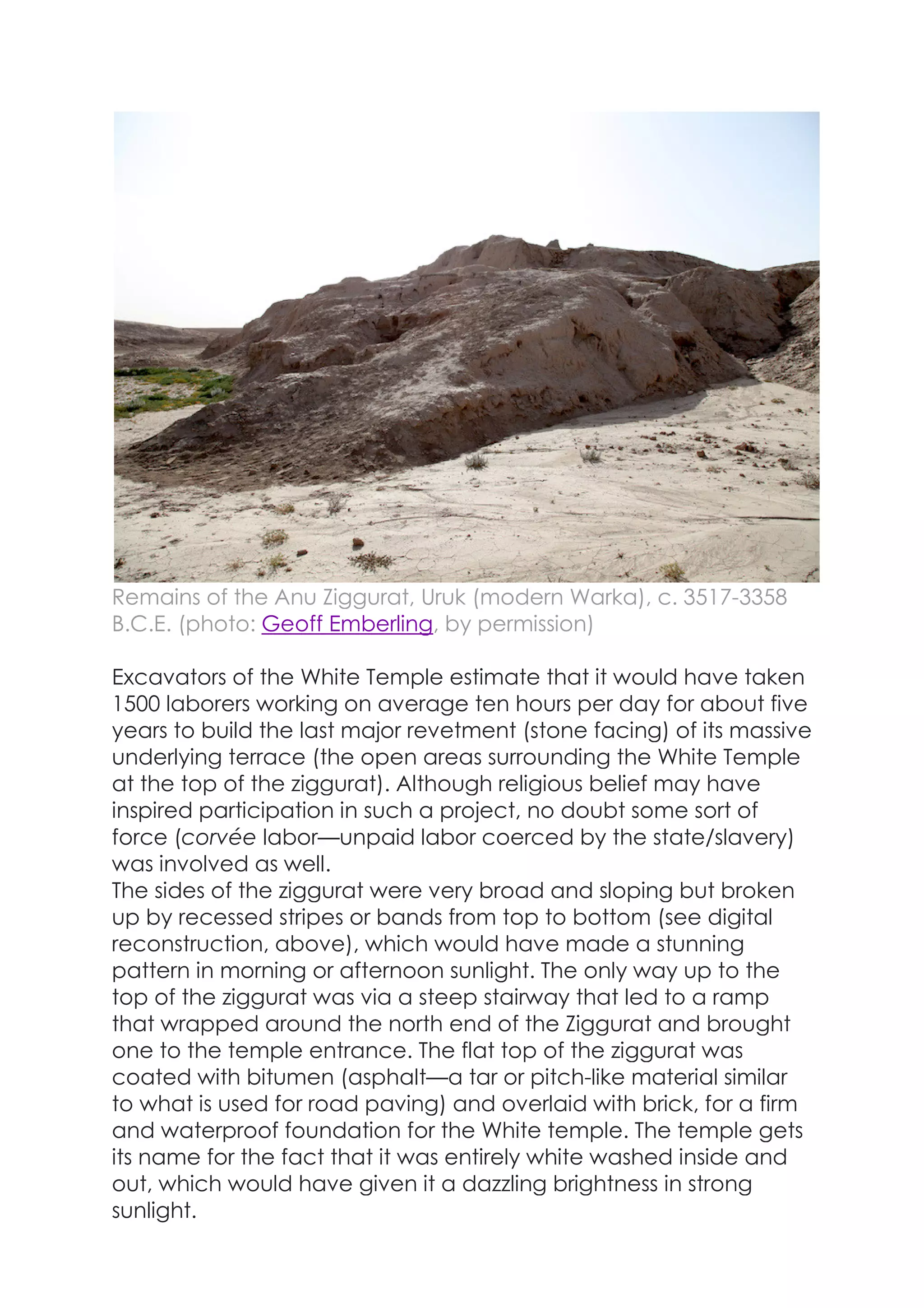 White temple and ziggurat OF UR | PDF