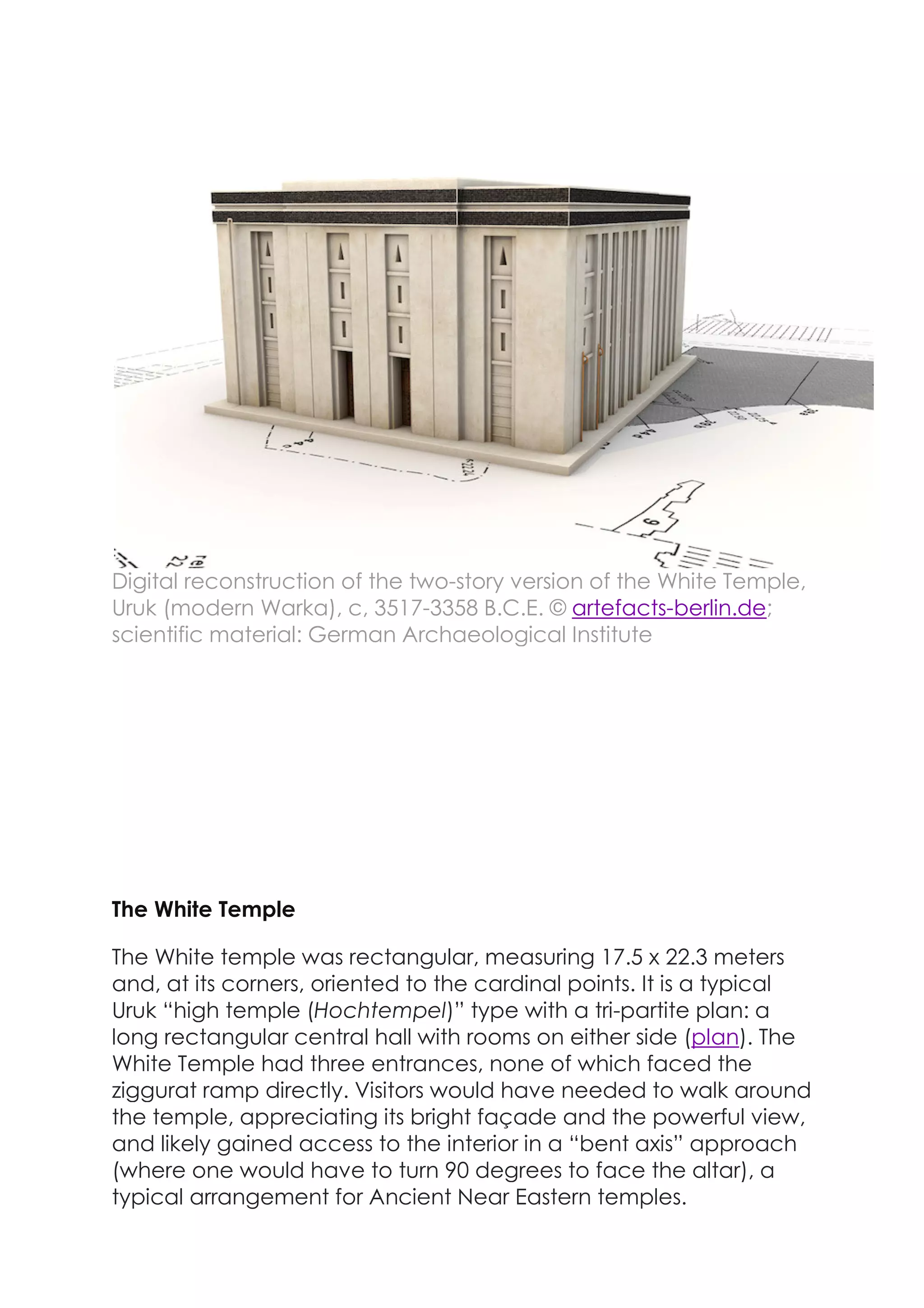 White temple and ziggurat OF UR | PDF