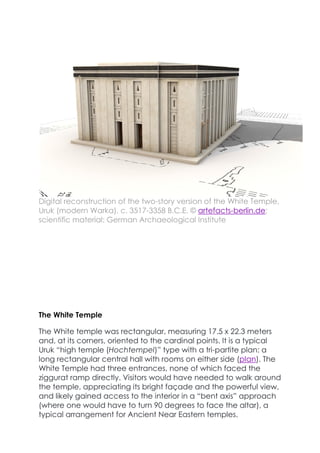 White temple and ziggurat OF UR | PDF