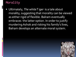 White tiger | PPTX