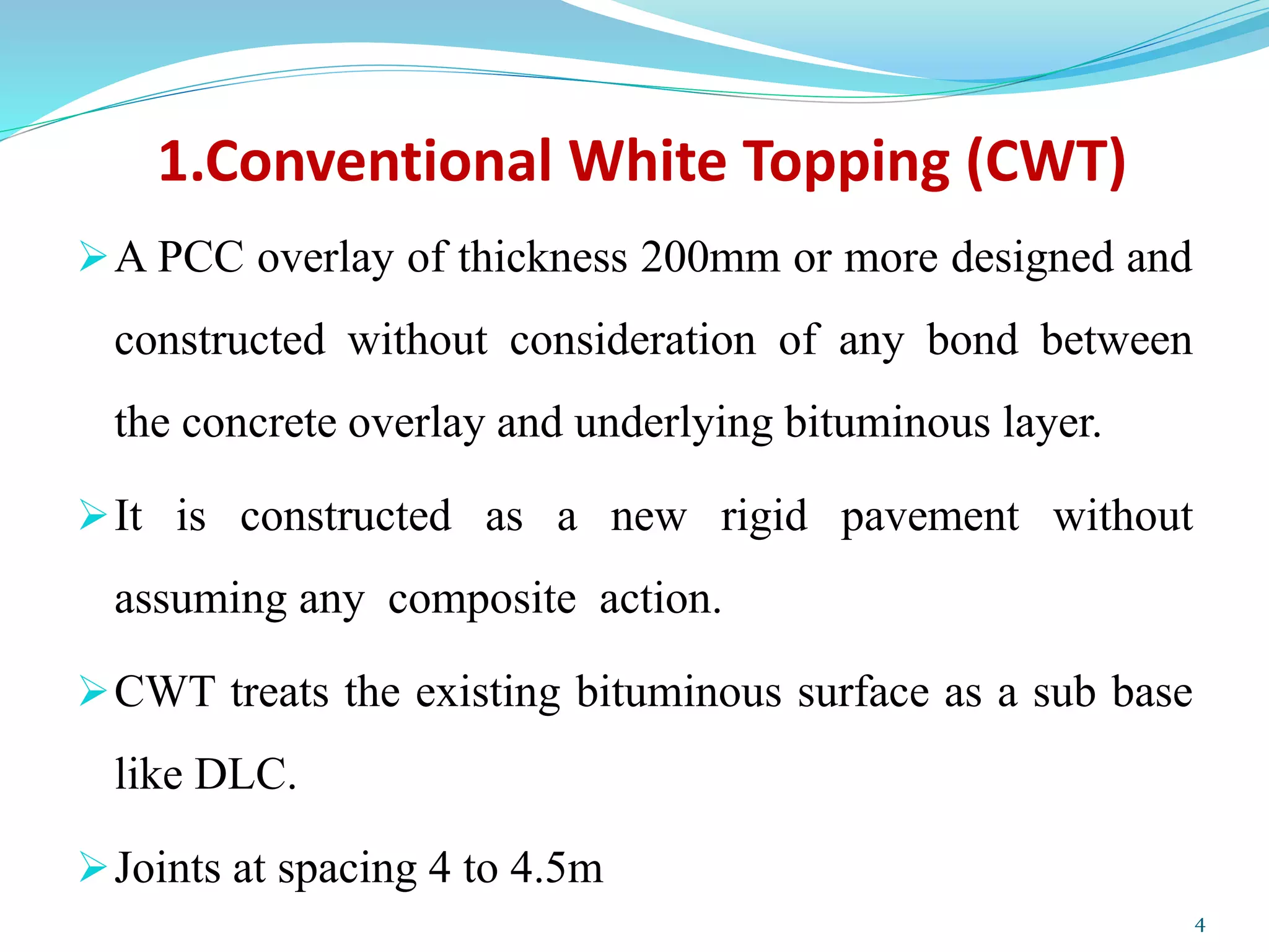 White topping | PPTX