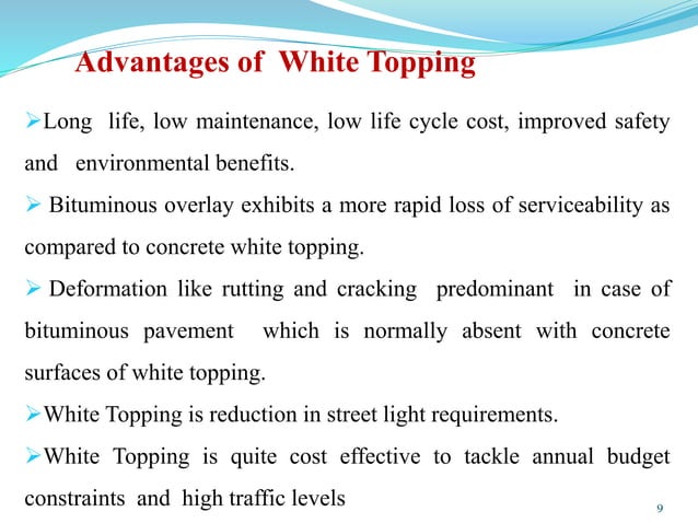 White topping | PPTX
