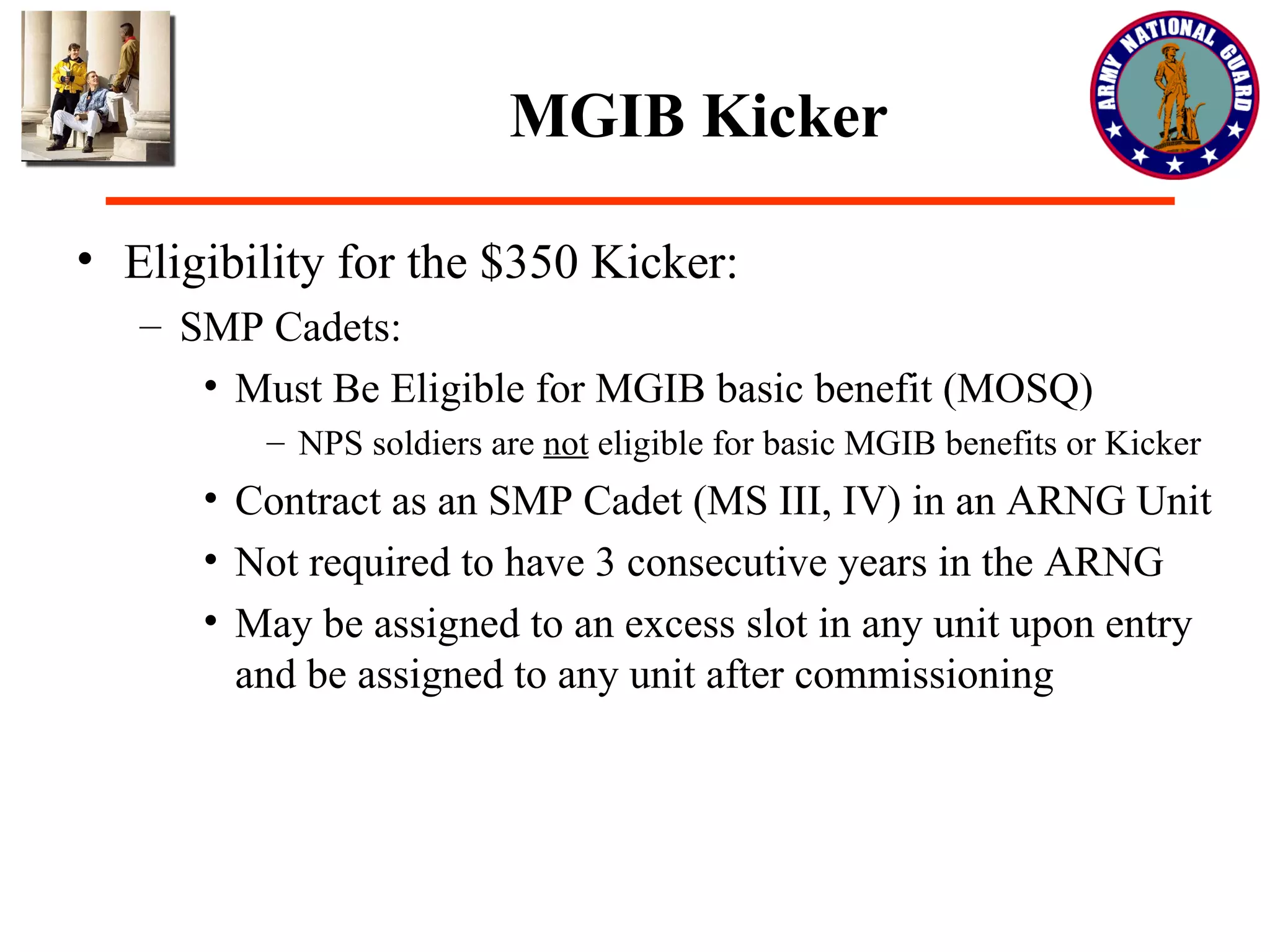 National Guard benefits-brief | PPT