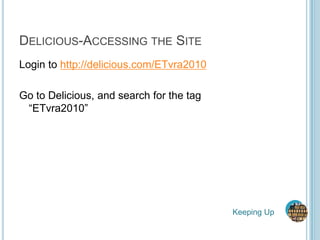 Whitlow keeping up_session1 | PPTX