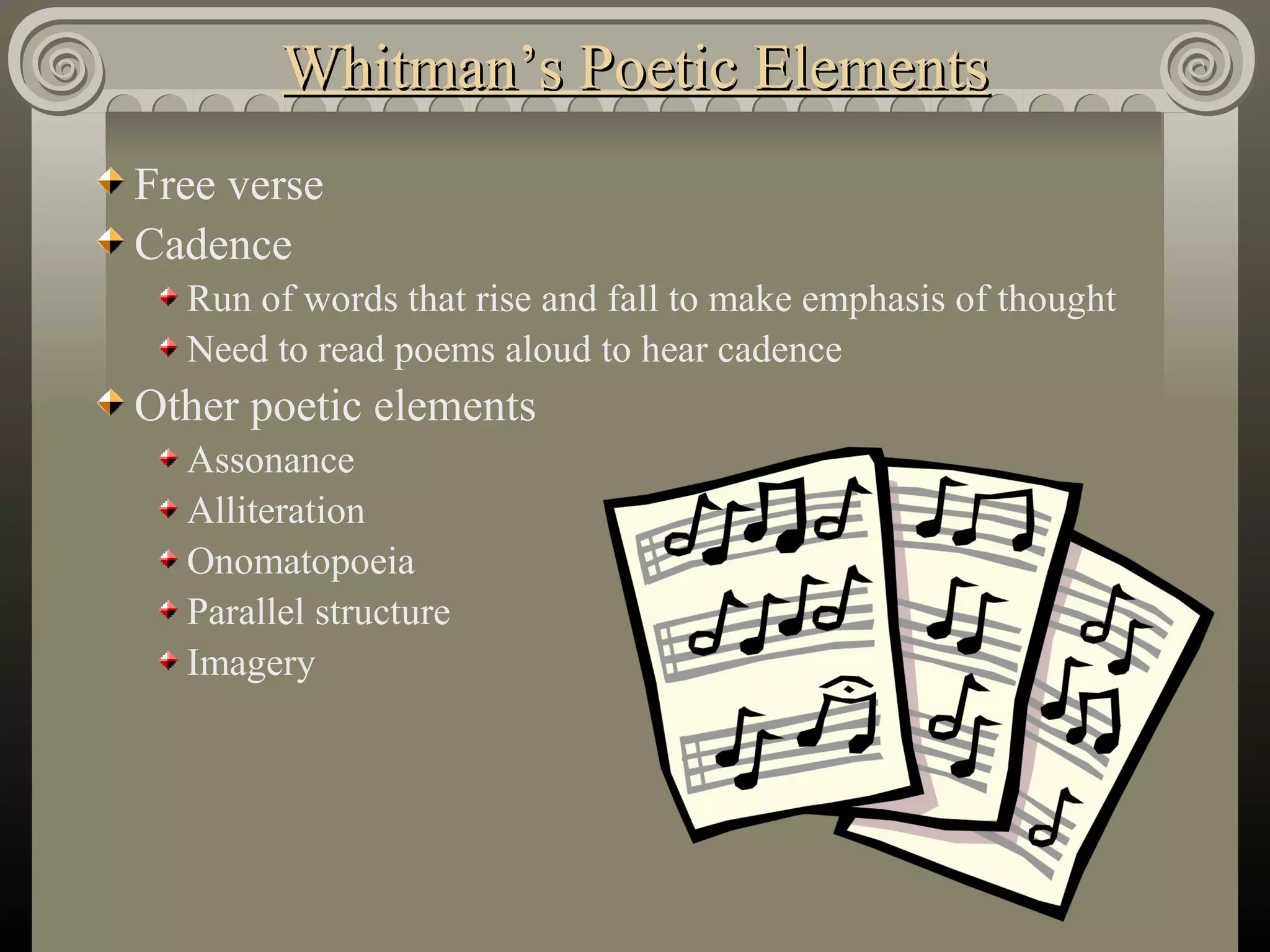 Whitman dickinson | PPT