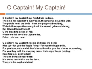 Whitman’s war | PPT