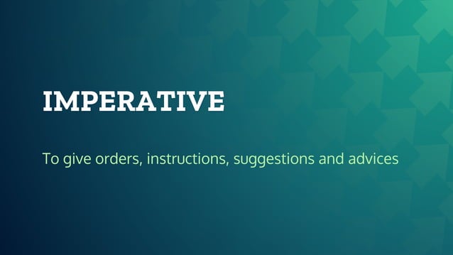Imperative slides | PPT