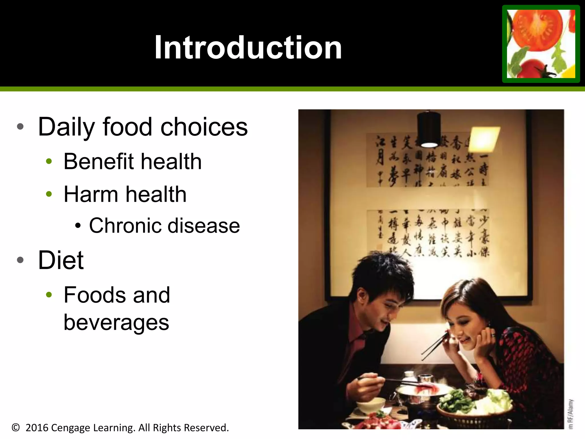 Chapter 1 and Overview of Nutrition | PPTX