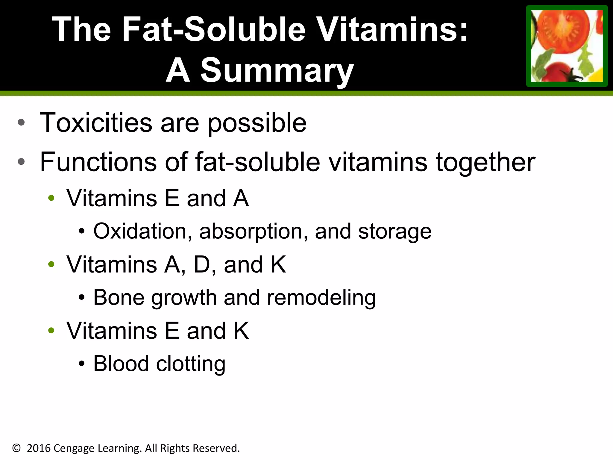 Chapter 11 Fat Soluble Vitamins | PPTX