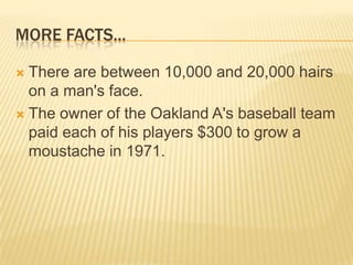 Life & Times of the Moustache | PPTX