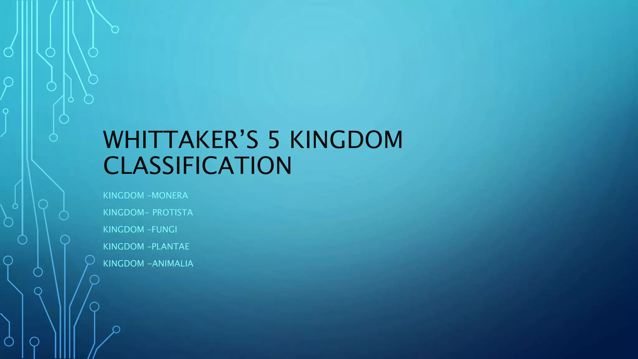 Whittakers 5 kingdom classification.pptx