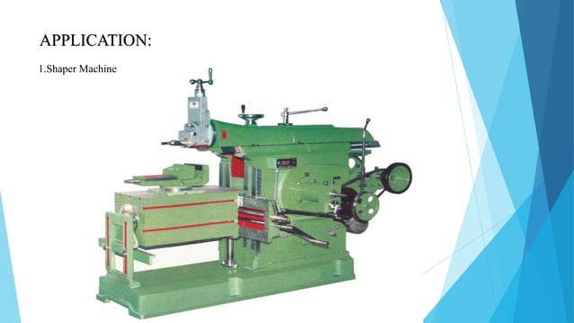 Whitworth quick return mechanism | PPTX