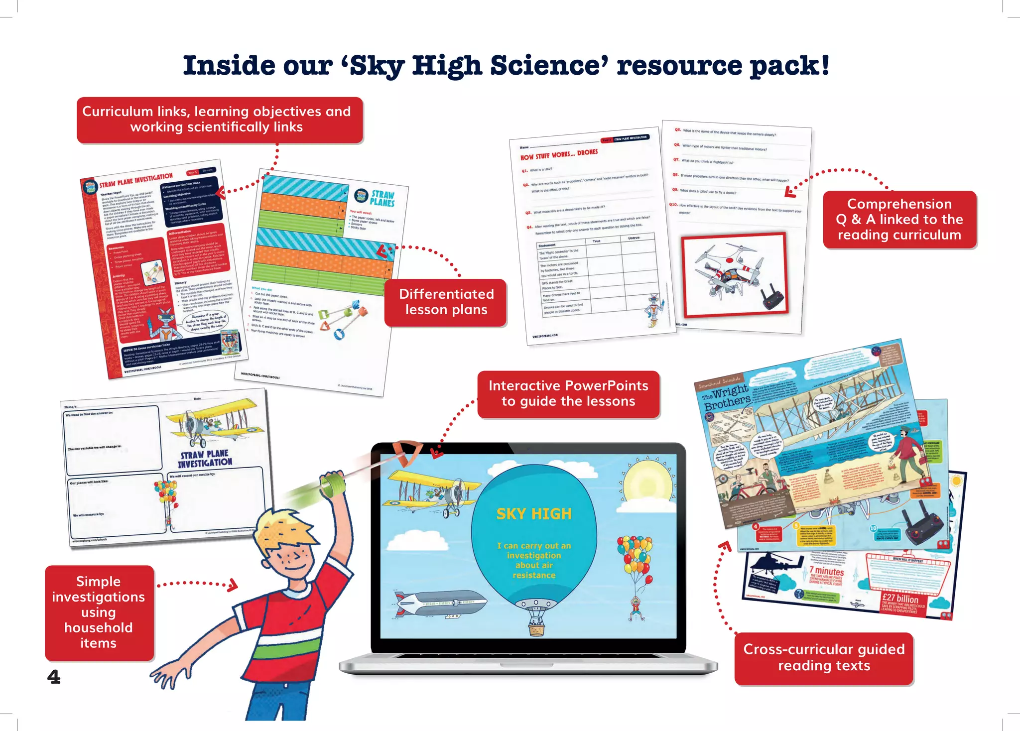 Whizz Pop Bang primary science teaching resources sample pack | PDF