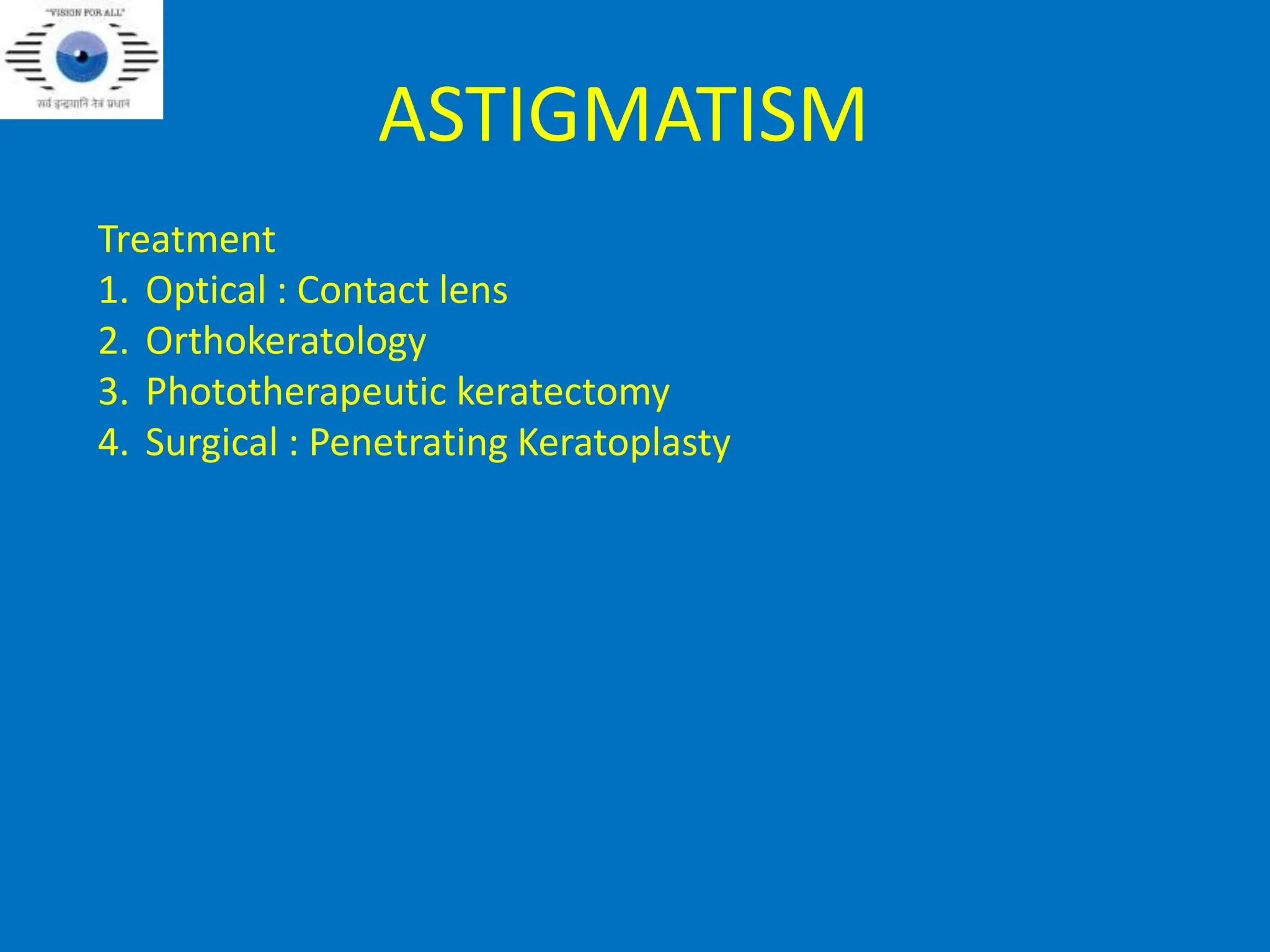 ASTIGAMATISM presentation dhir hospital.pptx | Eye and Vision Conditions | Diseases and Conditions