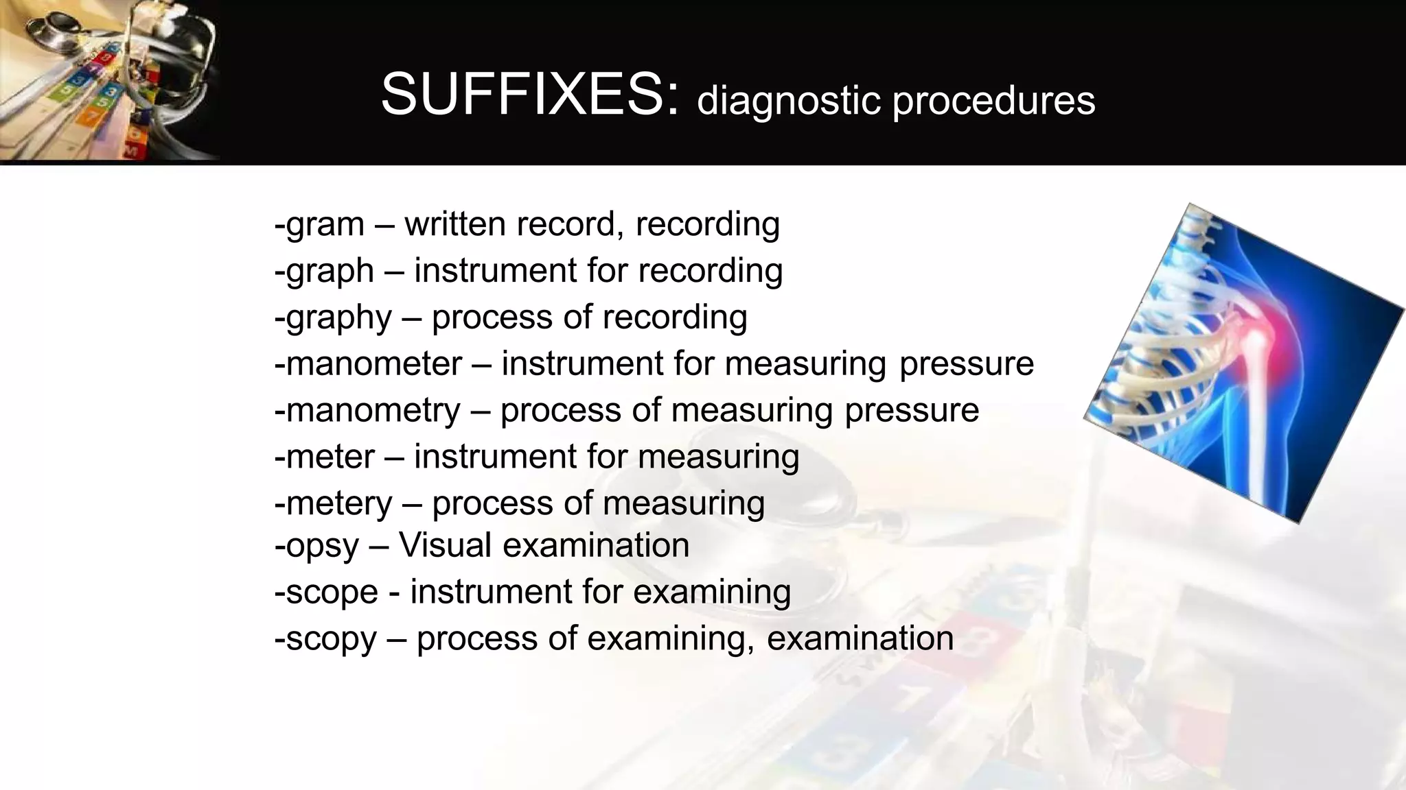 Medical Terminology | PDF