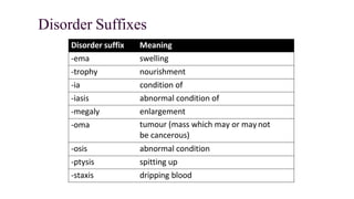 Medical Terminology | PDF