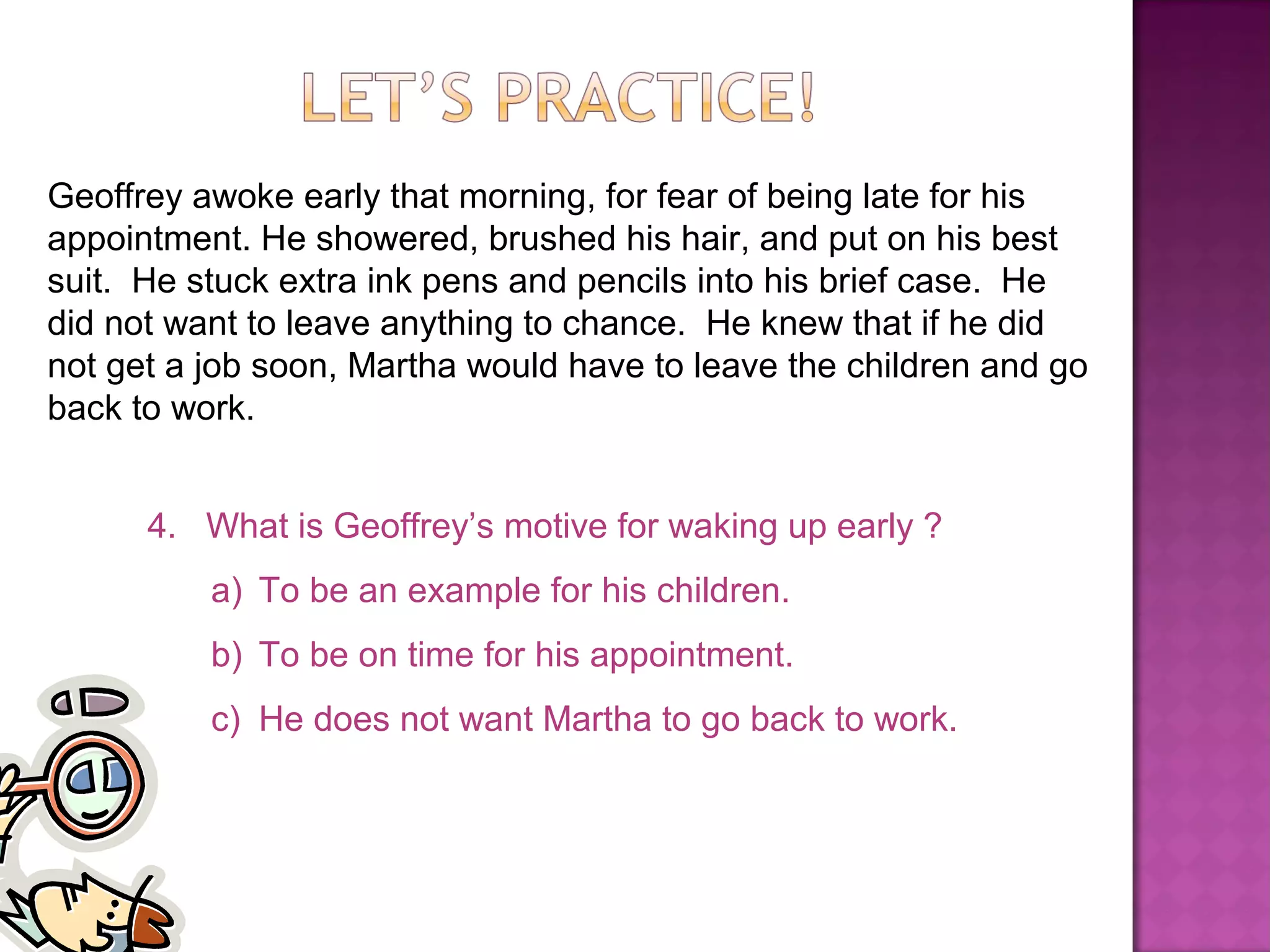 Making inferences (definition, strategies, exercises) | PPT