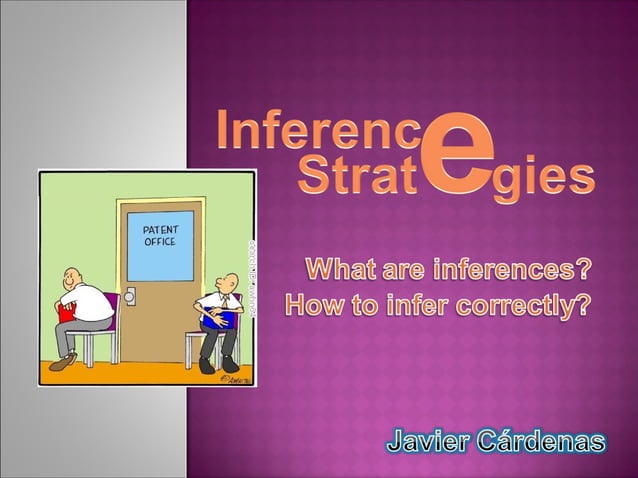 Making inferences (definition, strategies, exercises) | PPT | Job ...