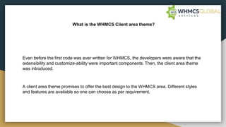Best Whmcs client area theme-ClientX | PPTX