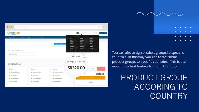 Whmcs Order Form Template One Page Checkout Ppt