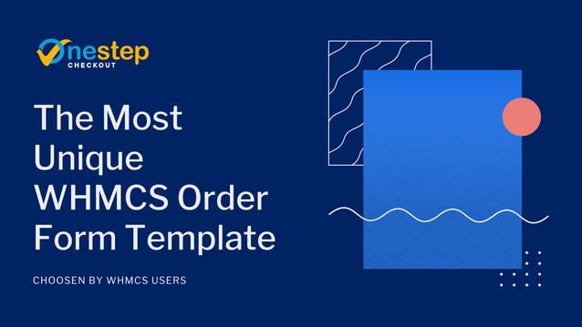 Whmcs Order Form Template One Page Checkout Ppt