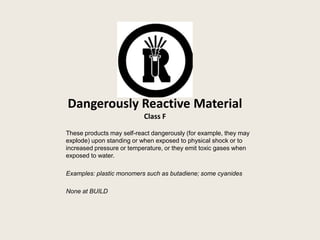 Whmis | PPTX | Chemistry | Science