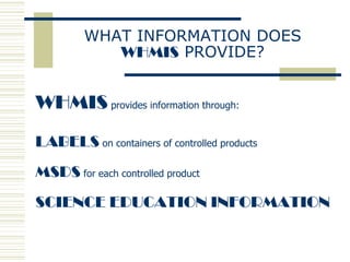 Whmis safety | PPT