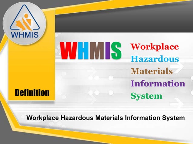Whmis Presentation 2011 Rev | PPT