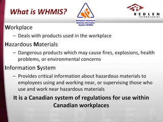 Whmis training course for external publishing | PPT