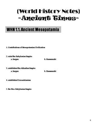 Ancient Times | PPT
