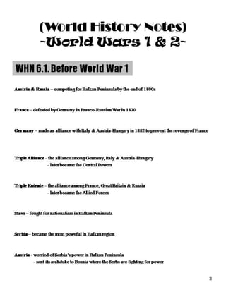 World Wars 1 & 2 | PDF