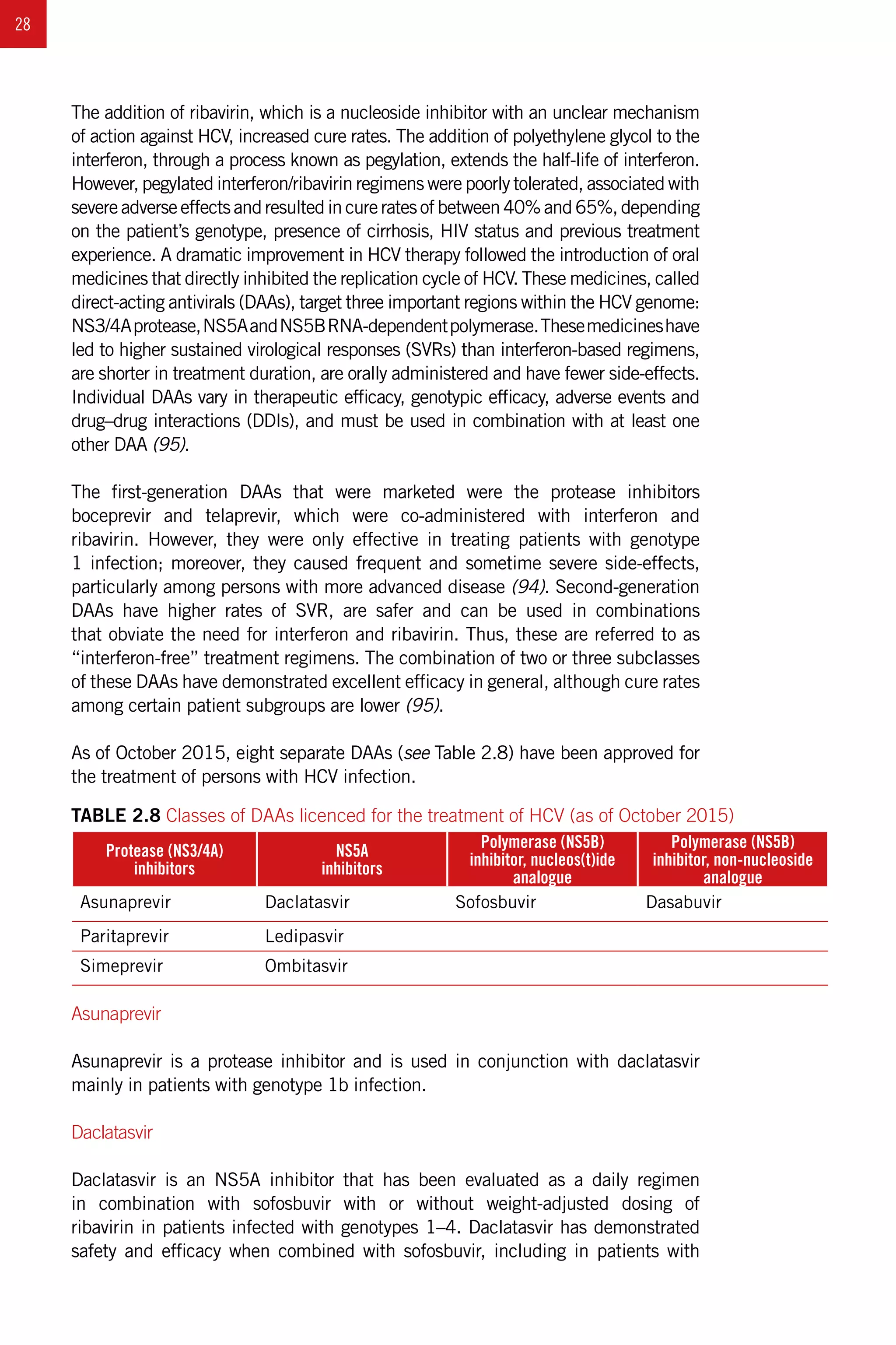 Who.hcv treatment guidelines 2016 | PDF | Infectious Diseases ...