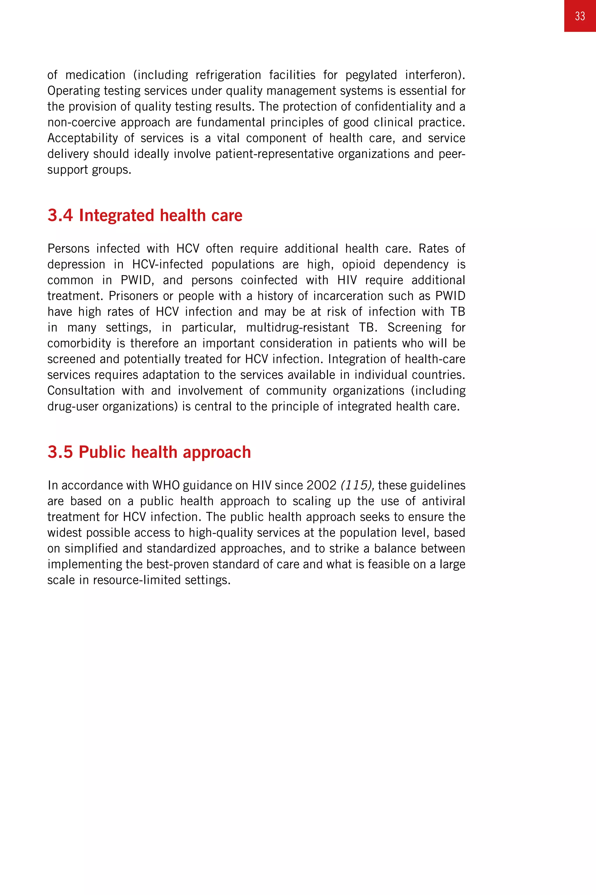 Who.hcv treatment guidelines 2016 | PDF | Infectious Diseases ...