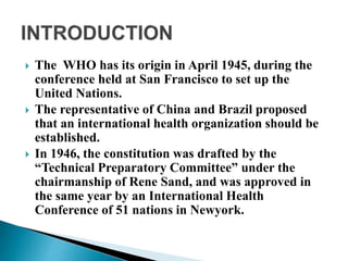 WHO | PPTX