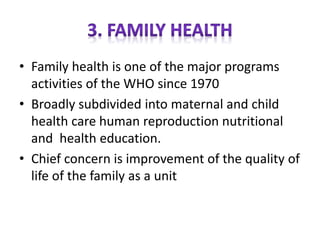 WHO (WORLD HEALTH ORGANIZATION) | PPTX