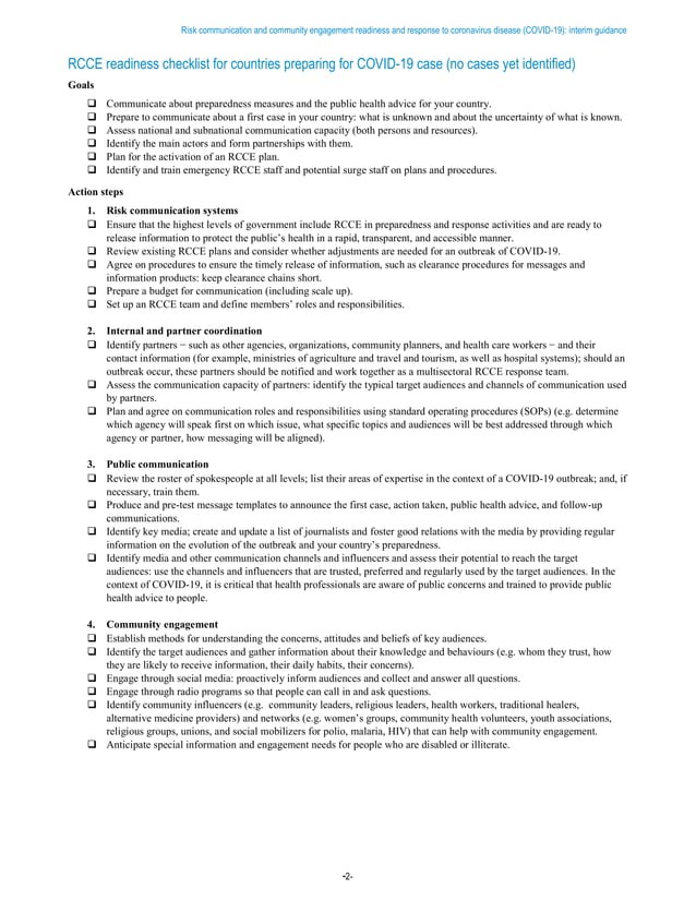 Who 2019-n cov-rcce-2020.2-eng | PDF