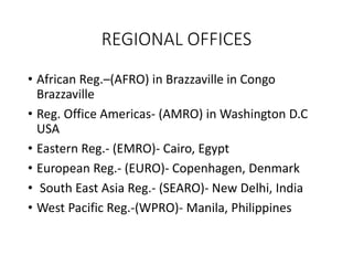 W.H.O | PPTX | Infectious Diseases | Diseases and Conditions