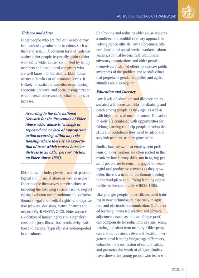 Who_ active-ageing-framework | PDF