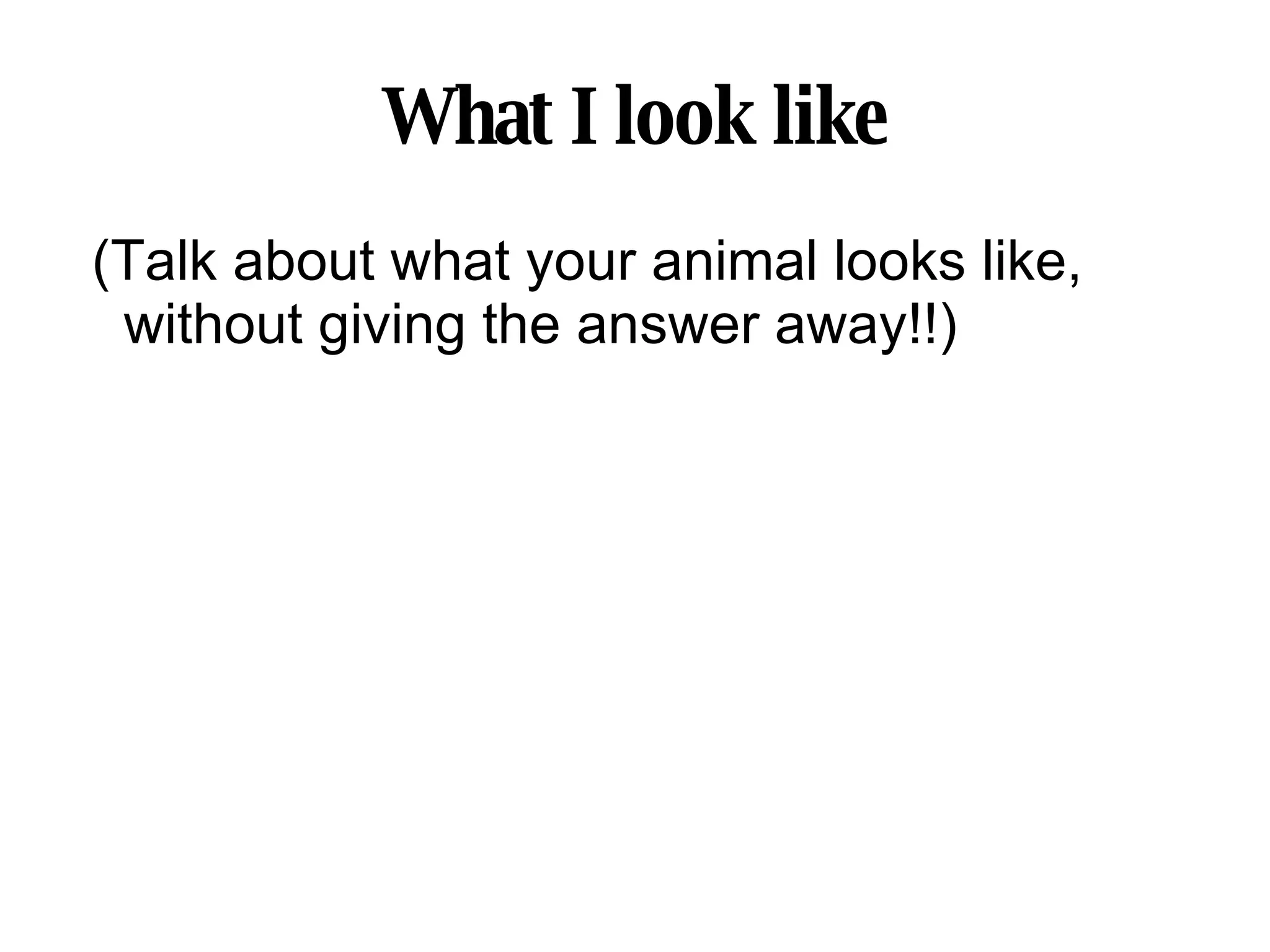 Who Am I Template | PPT