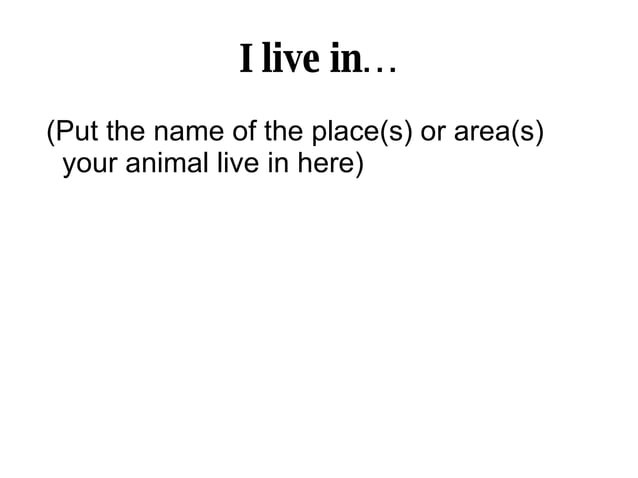 Who Am I Template | PPT