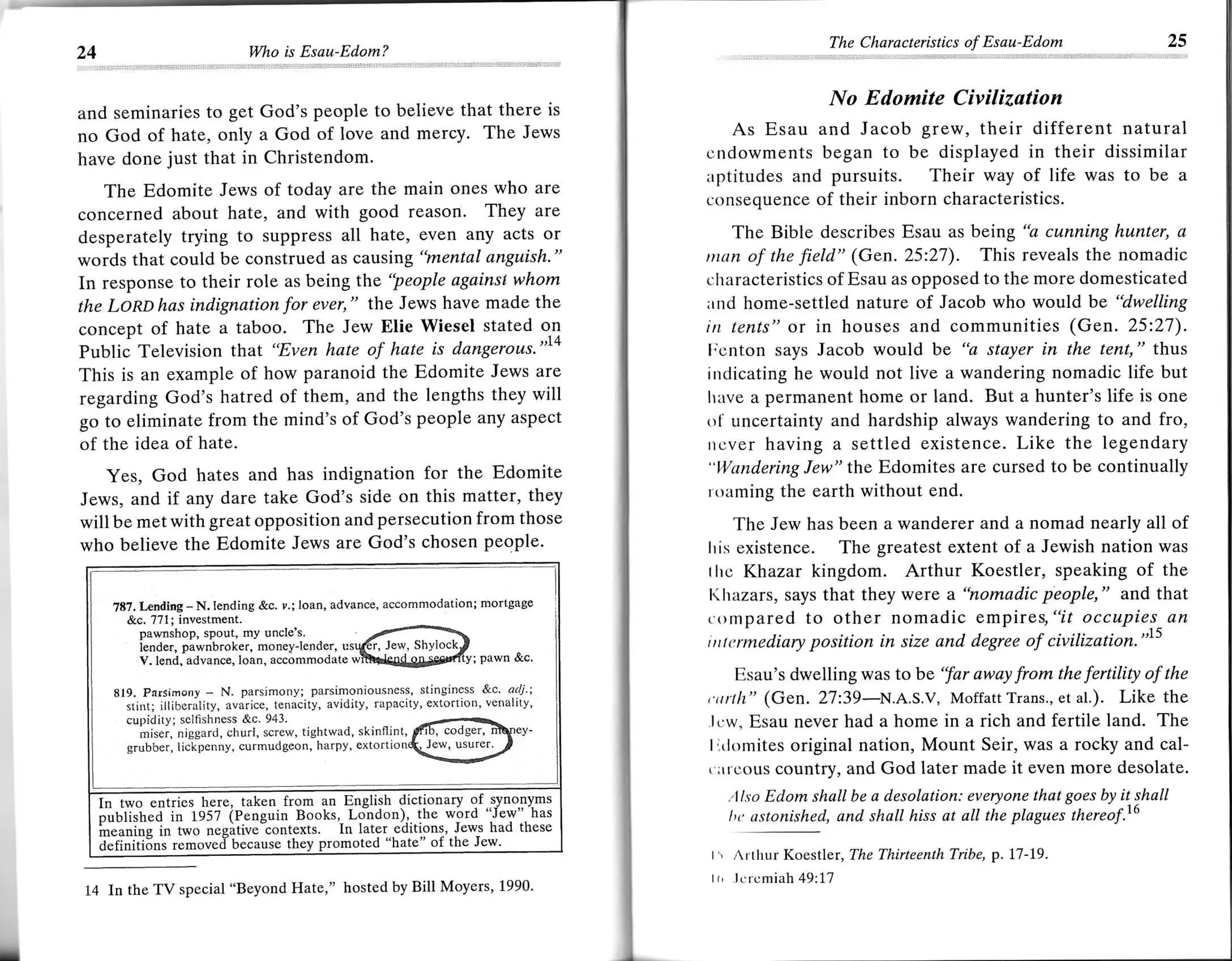 Who is Esau-Edom? | PDF