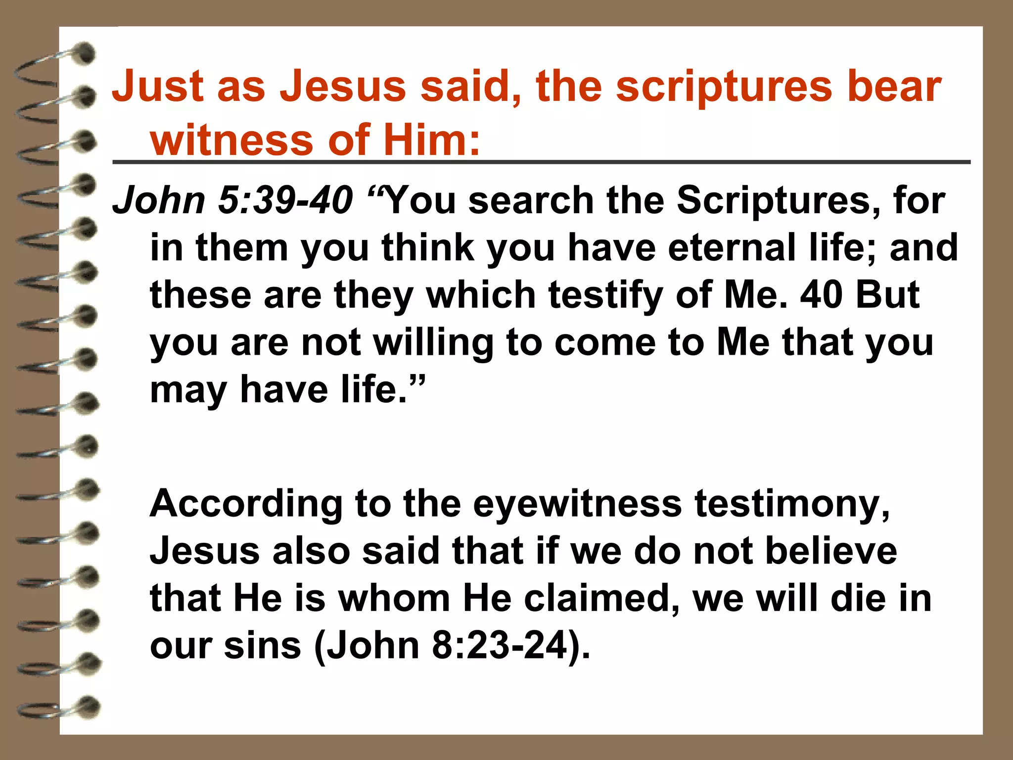 Who Is Jesus Christ | PPT