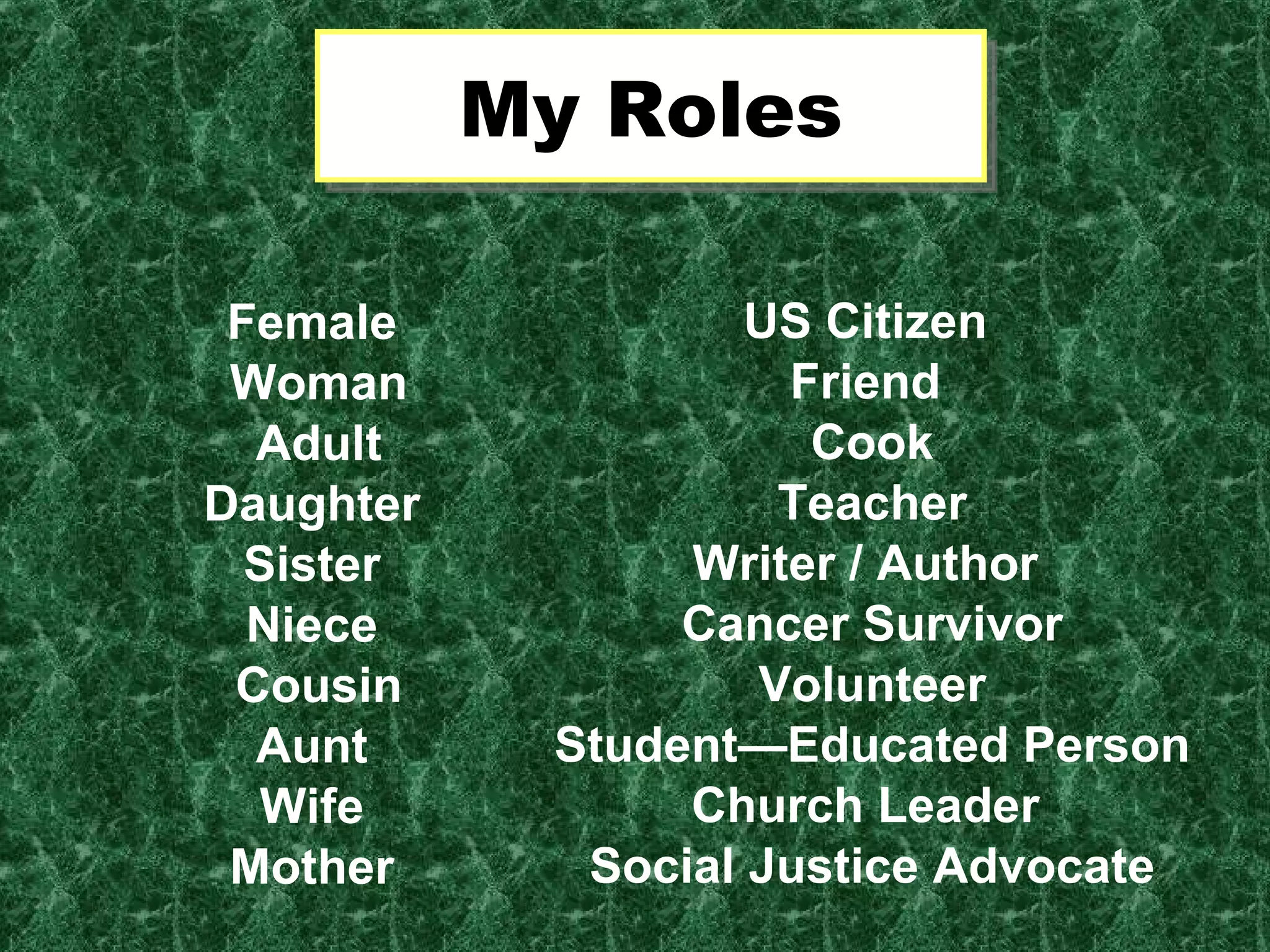 Who Is Role Model.Rev