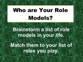 Who Is Role Model.Rev