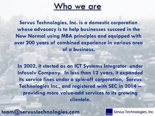 Who is Servus? | PPT