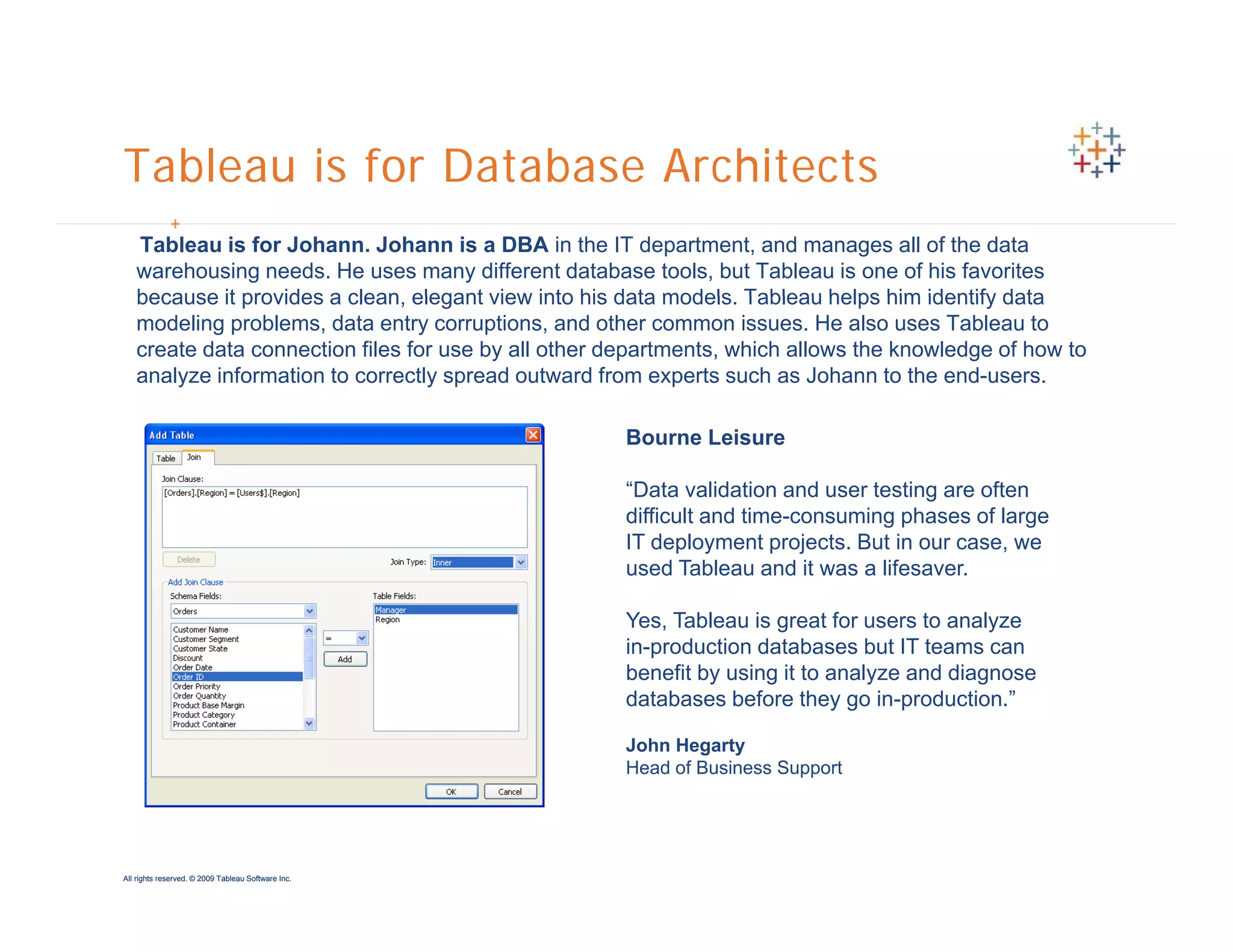 Who Is Tableau Software For? | PPT