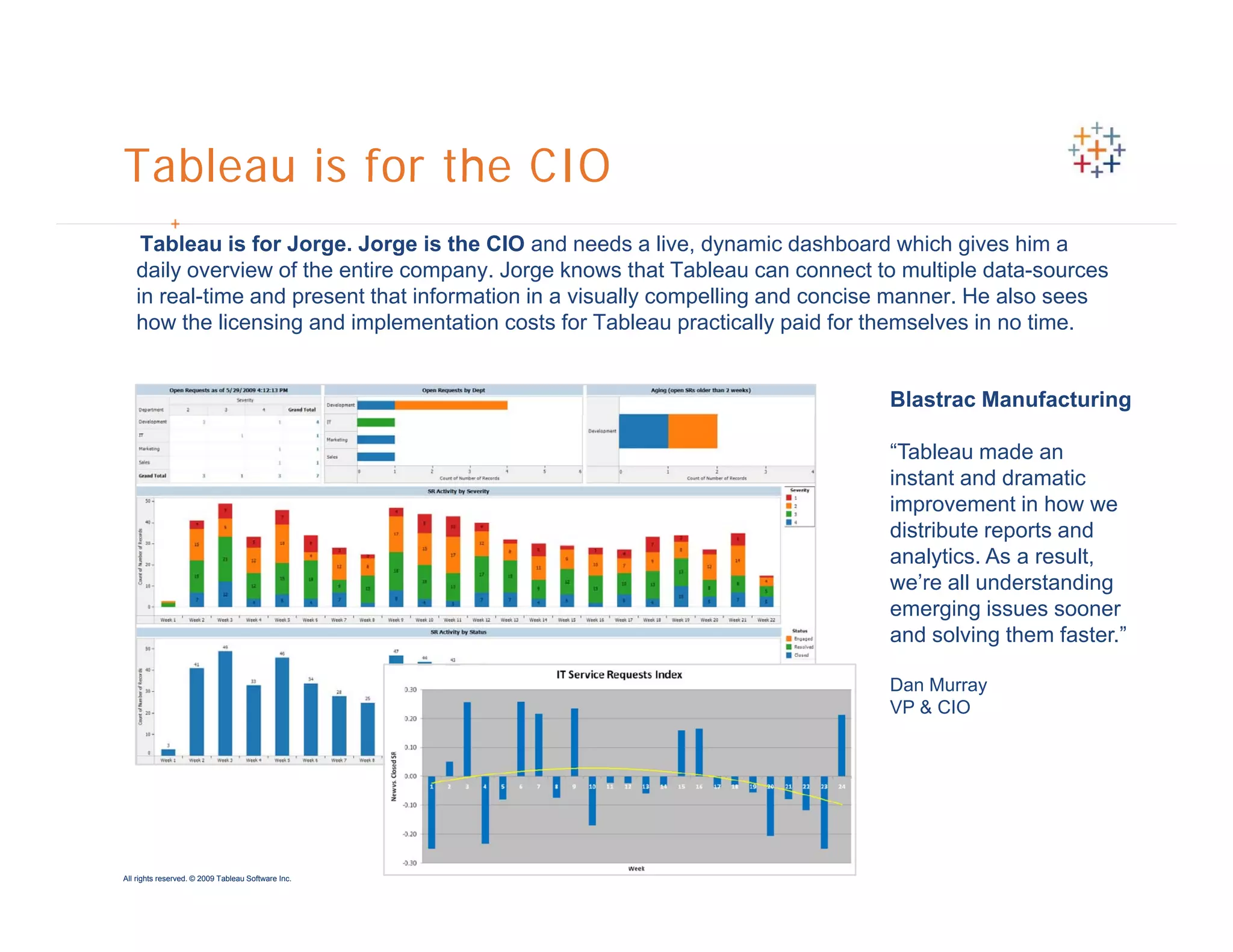 Who Is Tableau Software For? | PPT