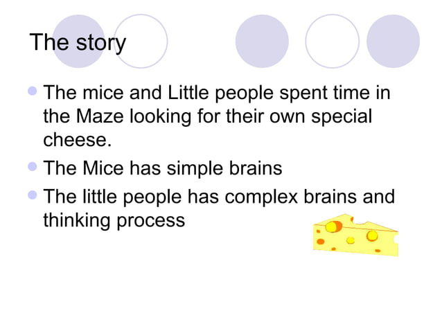 Who moved my Cheese? | PPT