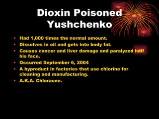 Who Poisoned Victor Yushchenko? | PPT