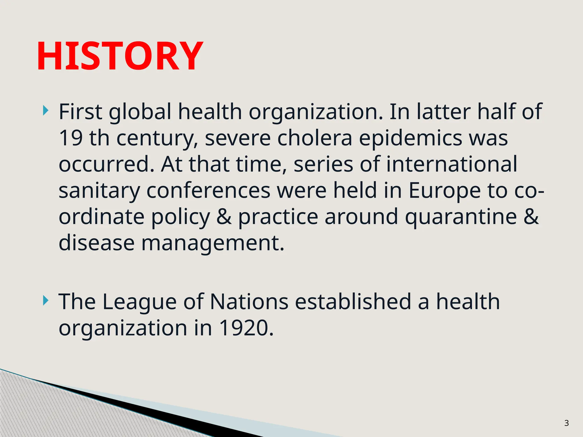 WHO -world health organization PowerPoint | PPTX